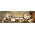 NORITAKE STYLE EXTENSIVE TEA SERVICE