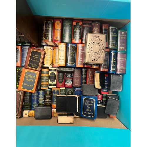 SUBSTANTIAL COLLECTION OF MINIATURE CLASSIC NOVELS BY FAMOUS AUTHORS