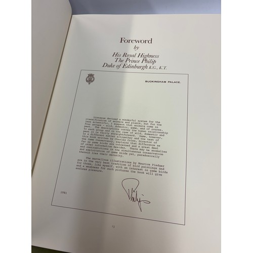 GAME BIRDS BY CHARLES COLES AND ILLUSTRATED BY PLEDGER, LIMITED EDITION ...