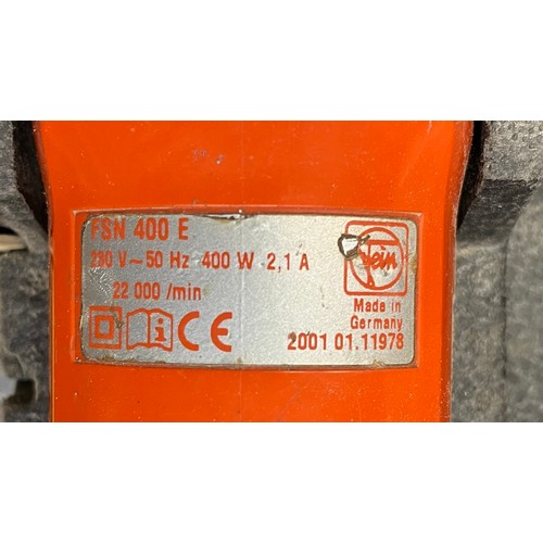 FEIN SUPER CUT TOOL AND ACCESSORIES IN CASE