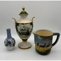 CAVERSWALL BONE CHINA LIMITED EDITION GWR VASE AND COVER, ROYAL ...