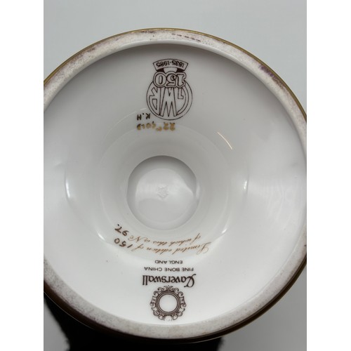 CAVERSWALL BONE CHINA LIMITED EDITION GWR VASE AND COVER, ROYAL ...