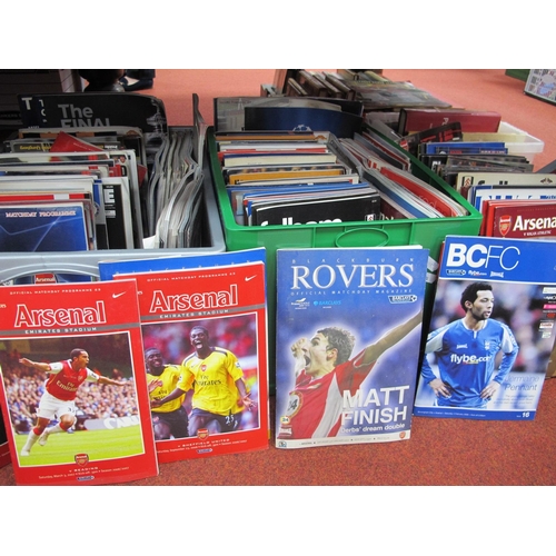 Arsenal Programmes From 2004 and Later, to include Champions League ...