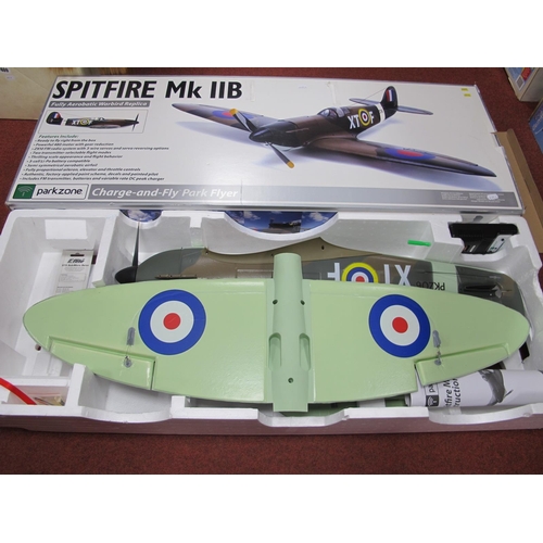 A Parkzone Charge and Fly Spitfire MK11B, fully aerobatic Warbird ...