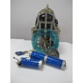 A Constructed Meccano Clock Kit, (unchecked for completeness of all ...