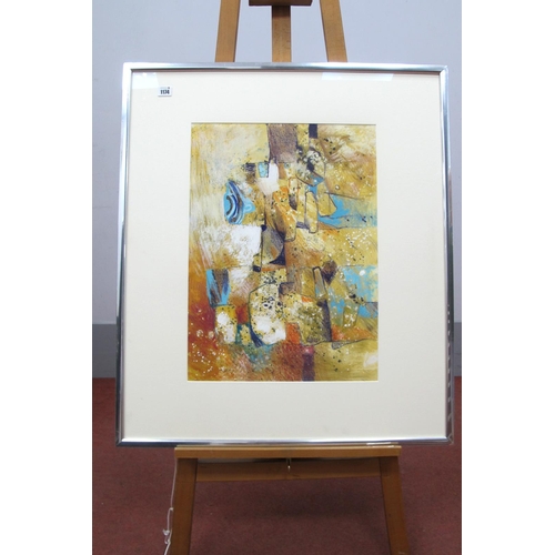 GERALD FRENCH (Bradford Artist, 1927-2001) *ARR Rock Study, mixed media ...