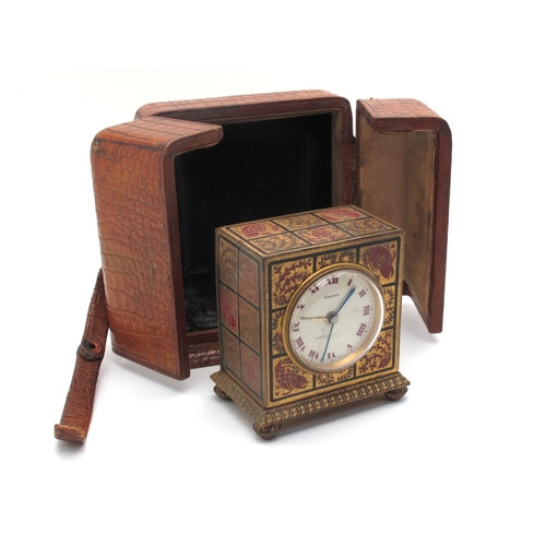 Zenith; A c.Early XX Century Bedside Clock, the Camerer Cuss & Co ...