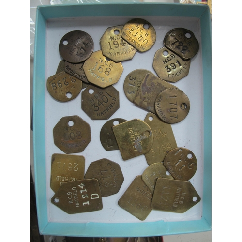 Brass Colliery Pit Checks, including Brodsworth, Hatfield, Markham ...