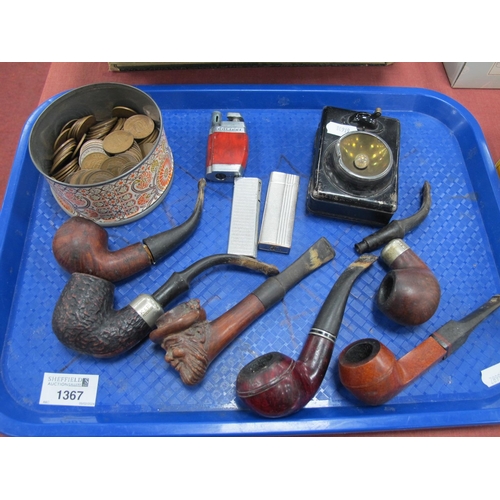 Smokers pipes including Peterson, Aran, Killarney, Parker (6 ...