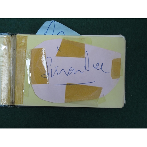 Autograph Book with Signatures, from Bee Gees, Noel Redding and Mitch ...