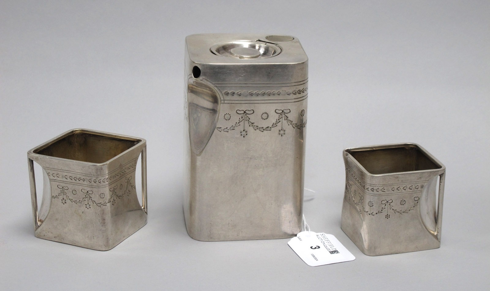 Robert Crawford Johnson - Cube Teapots Ltd Leicester; A c.Early XX ...