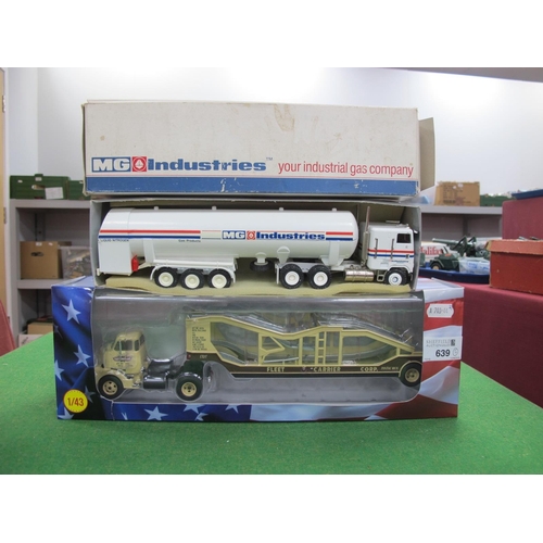 Two Boxed Diecast Model Commercial Vehicles to include Conrad (West ...