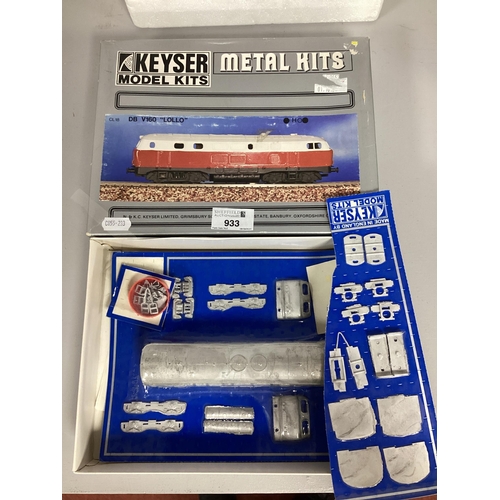 A Keyser HO Gauge CL18 DB V160 "Lollo" Locomotive Metal Model Kit ...