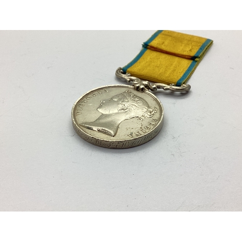 Crimean War Baltic Campaign Baltic Medal HMS Hogue awarded to James ...