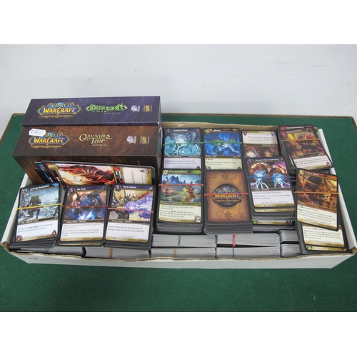 A Large Quantity of World of Warcraft Trading Card Game Cards (Approx 2600). To include Magtheridon'