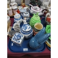 Bourne Denby Rabbit, Ringtons Tea ginger jar, etc "Ye Daintee Lady ...
