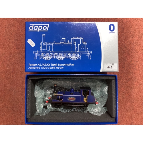 A boxed Dapol O gauge "Terrier" class locomotive in Kent and East ...