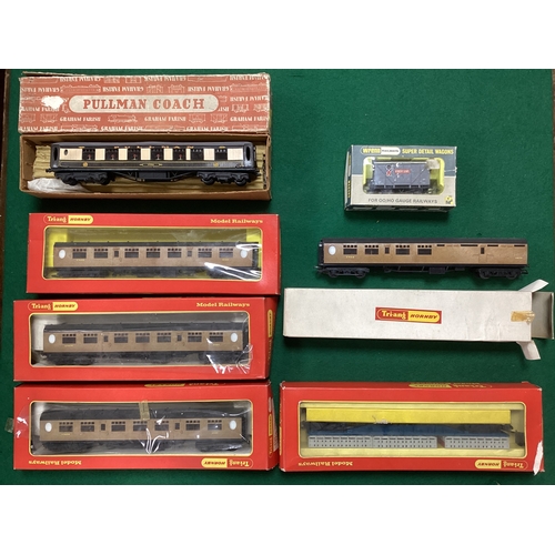 A boxed Graham Farish OO gauge Pullman Car "Lydia" together with four ...