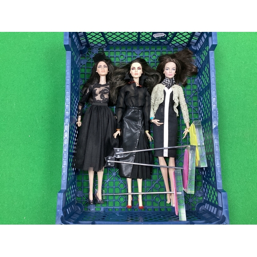 Three Integrity Toys, Jason Wu Modern Fashion Dolls. With Clothes ...