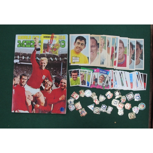 FKS World Cup Mexico 70 Sticker Album Complete. A & B.C cards and ...