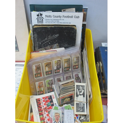 Football Trade Cards, including Topical Times in varying sizes, Topps ...