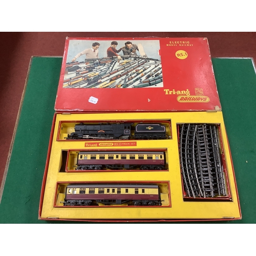 A Triang RS1 Train Set including Princess Class locomotive, two coaches ...