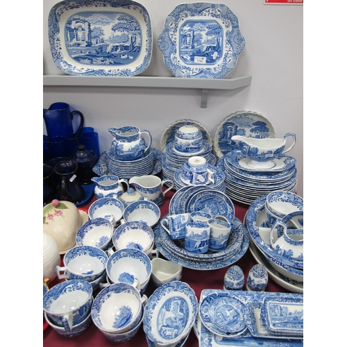 A Large Spode Italian Dinner and Tea Service, over 100 pieces including ...