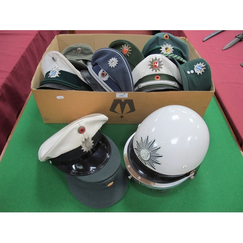West and East German Military & Police Headgear, including Westphalian ...