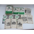 Newcastle United Home Programmes 1963-71, including Fairs, Cup and ...