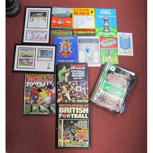 League Cup Final Programmes (x 16), Charity Shields F.A. Cup Finals ...