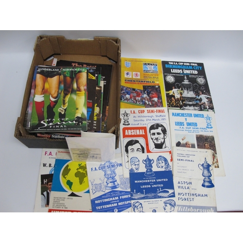 Hillsborough Ticket for 1955 FA Cup semi-final, many semis at the ...