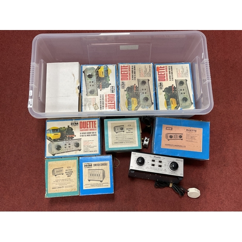 A quantity of Model Railway control equipment by Hammant and Morgan for ...