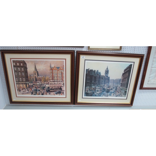 Peter Owen Jones, two framed limited edition colour prints: "Cathedral ...