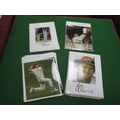 Cricket Player Autographed Press Photos/Print, usually black pen signed ...