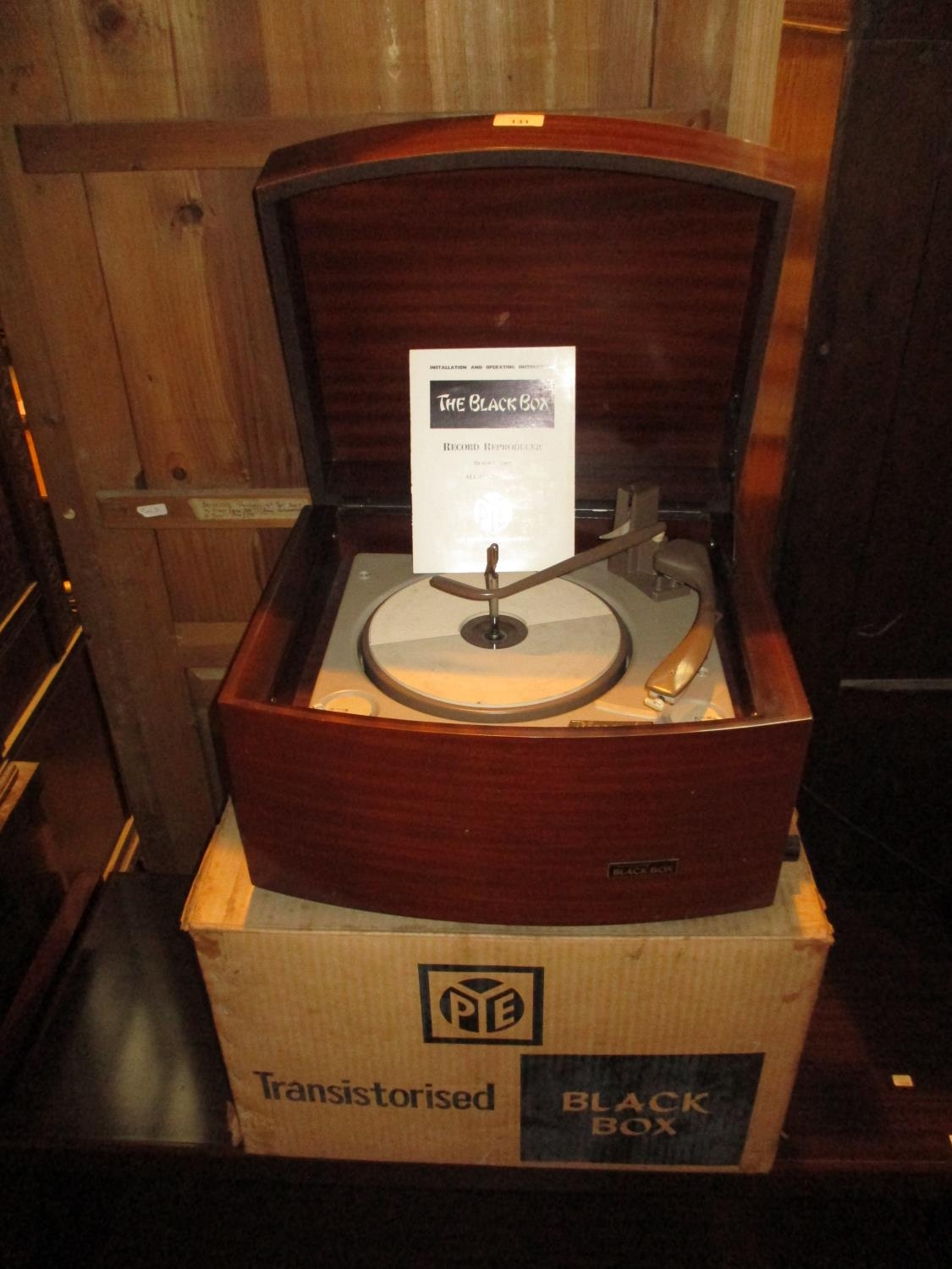 Pye Black Box Record Player