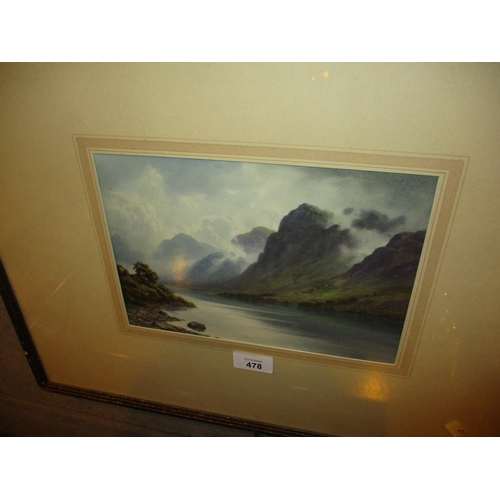 Donald A. Paton, Scottish 1879-1949, The Crags of Ben Venue, 17x25cm