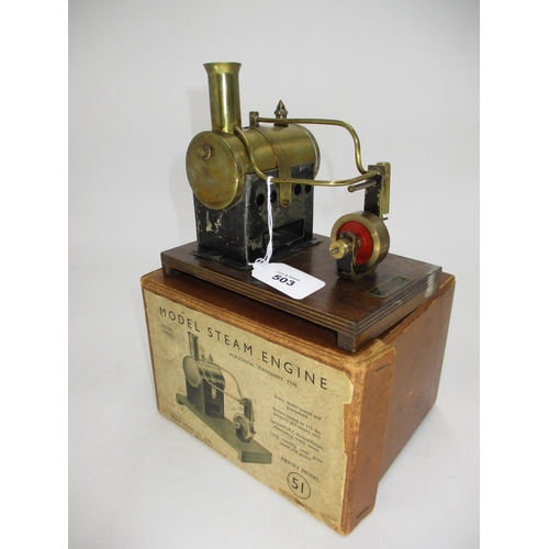 Mersey Model 51 Steam Engine with Box