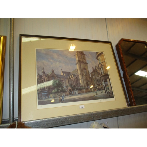 James McIntosh Patrick Signed Print of St. Pauls Dundee 94/750