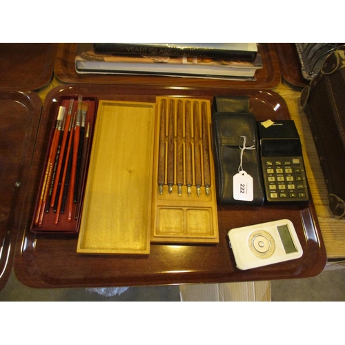Sinclair Calculator, Pure Music Console, Calligraphy Pens and Art Brushes