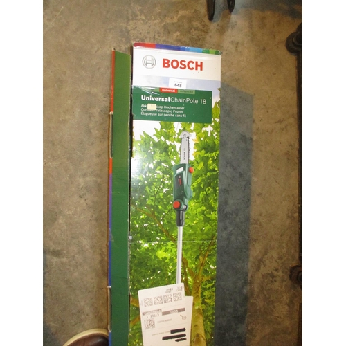Bosch Universal Chain Pole 18 with Battery and Charger