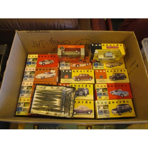 Vanguard Collector Cars and 1930's Waterline Ship Models