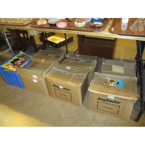 Three Boxes of Beano Comics and 4 Boxes of Beano Annuals and Others