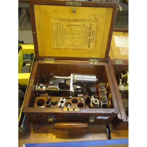 Dobbie McInnes Large Size Steam Engine Indicators