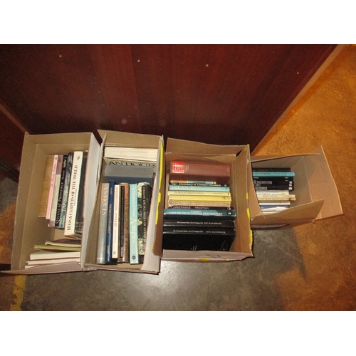 Four Boxes of Antiques Reference Books