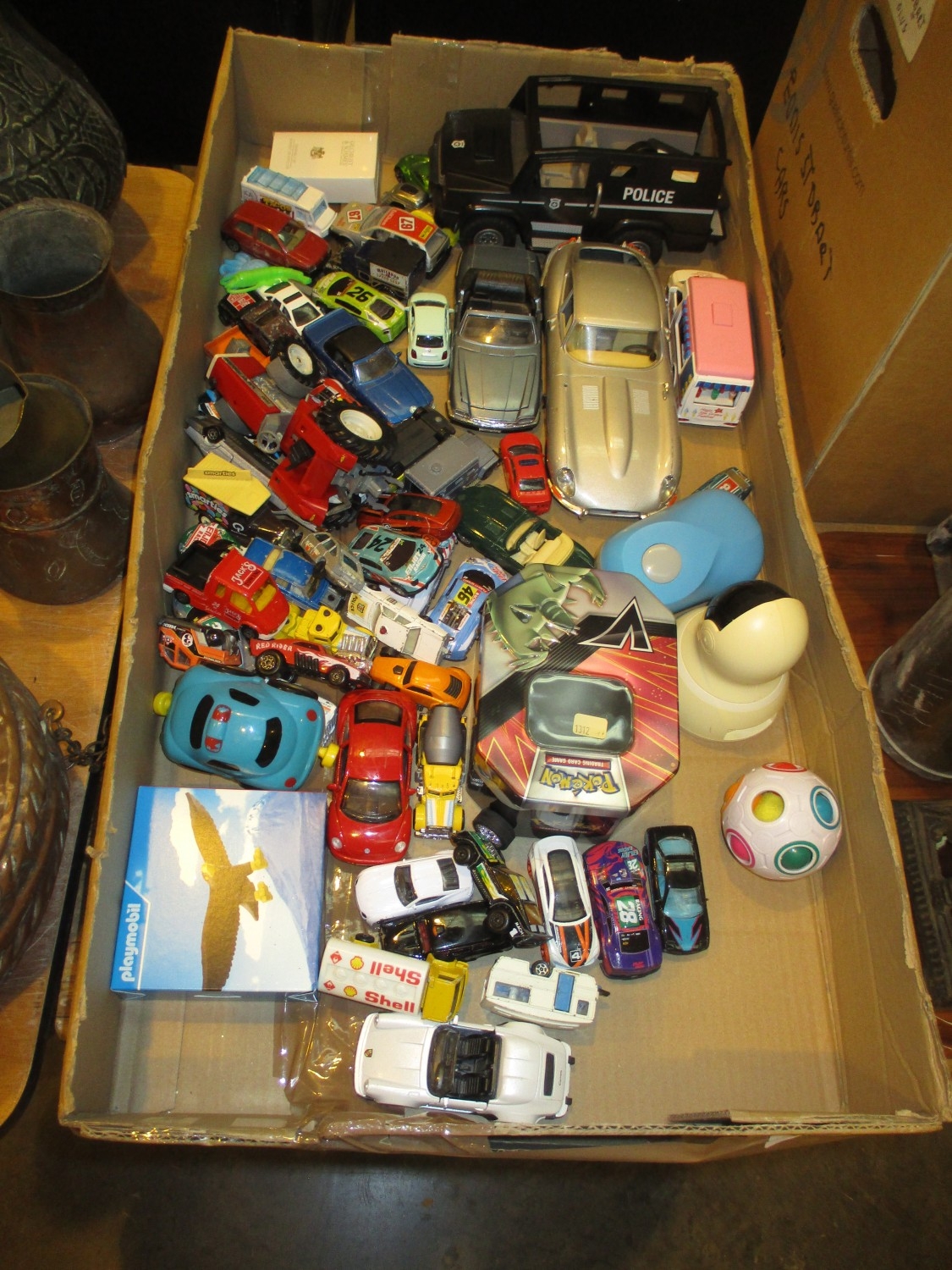 Box of Model Vehicles