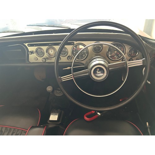 A 1962 Sunbeam Alpine Series II Sports motor car, 1725cc, two owners ...
