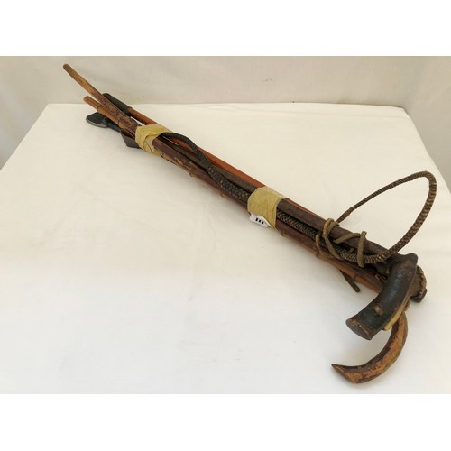Various riding crops and canes