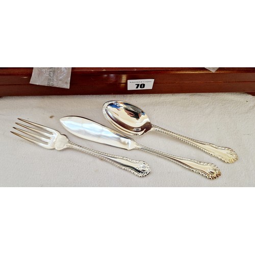 Canteen of as new Butler Sheffield EPNS cutlery