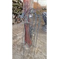Two pairs of metal creeper trellis
