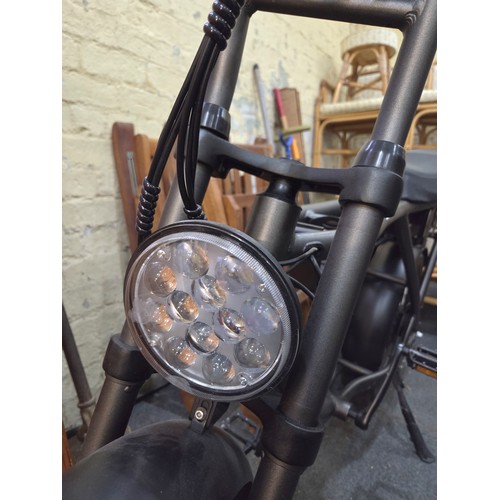 Knaap AMS 2-seater urban electric bike with fat tyres, Shimano gears ...